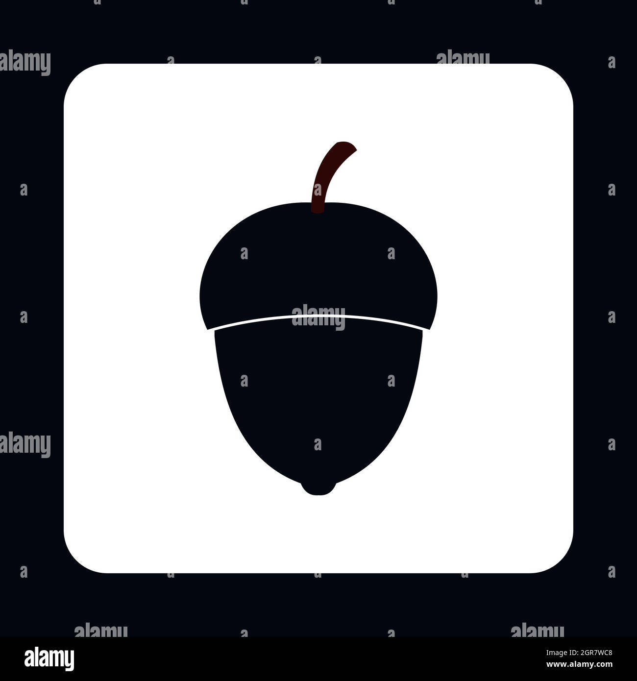 Acorn symbol hi-res stock photography and images - Alamy