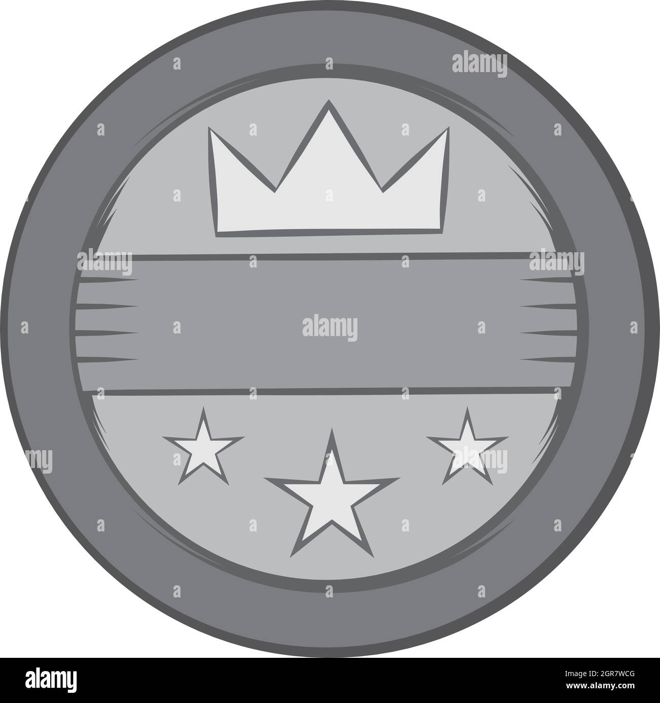 Round label icon, black monochrome style Stock Vector Image & Art - Alamy