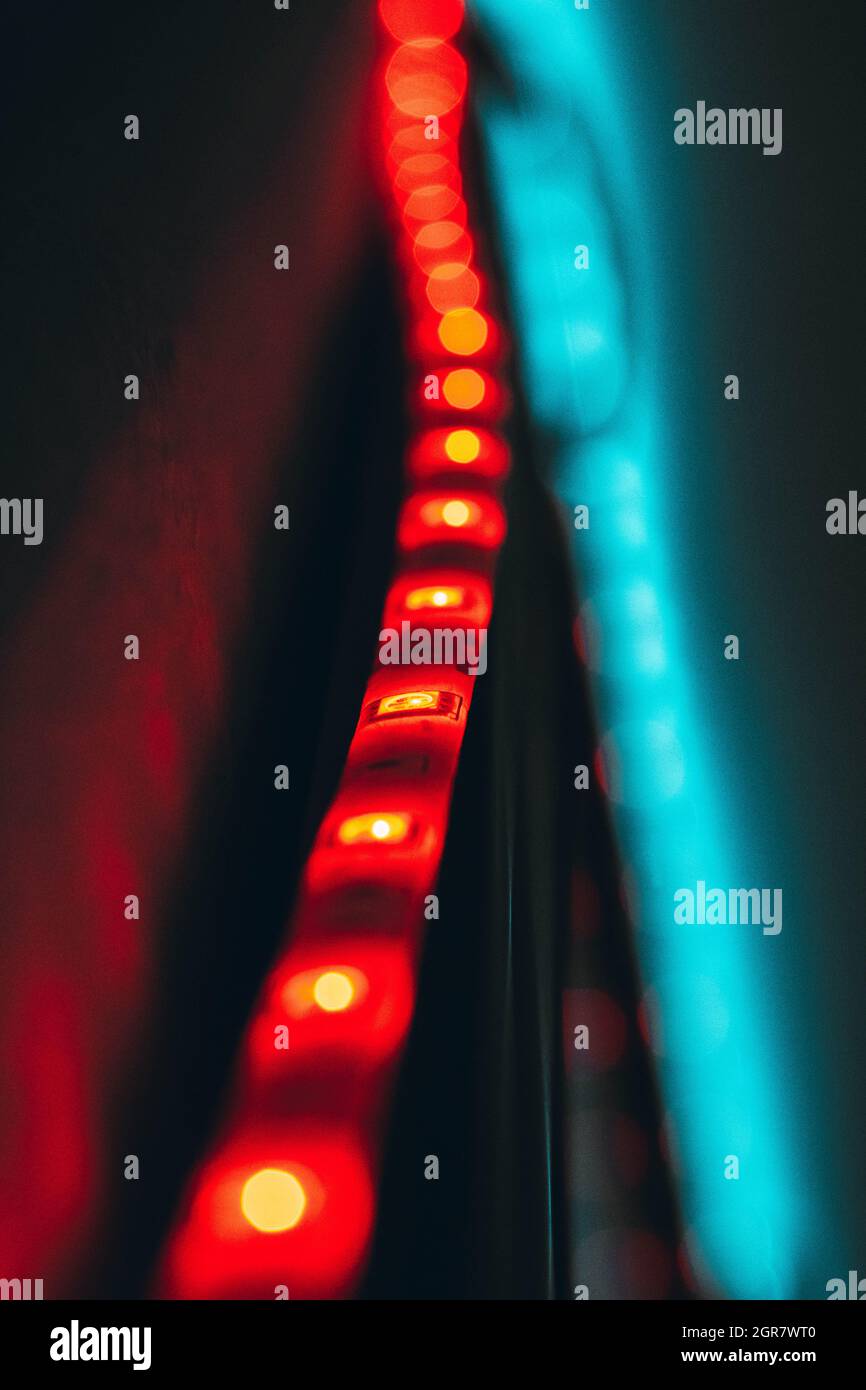 a close up of a light Stock Photo - Alamy