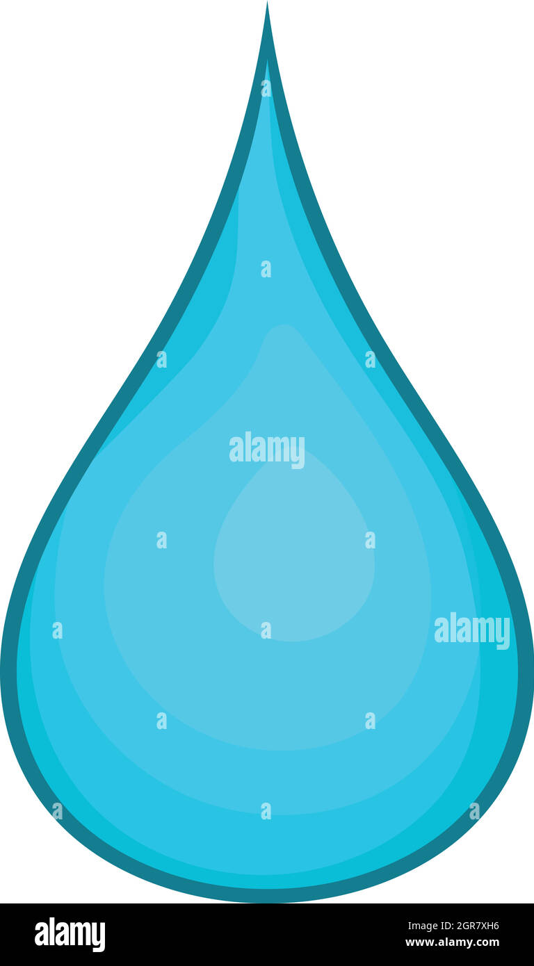 Cartoon water droplet hi-res stock photography and images - Alamy