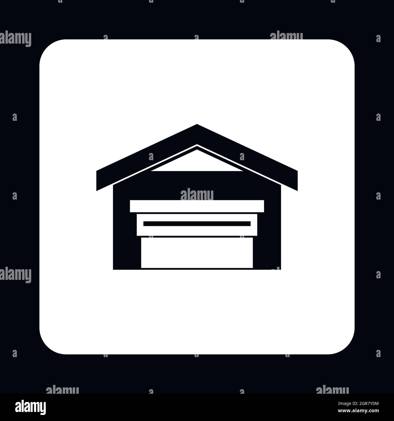Warehouse building icon, simple style Stock Vector Image & Art - Alamy