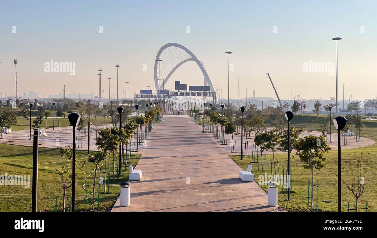 Al wahda bridge hi-res stock photography and images - Alamy