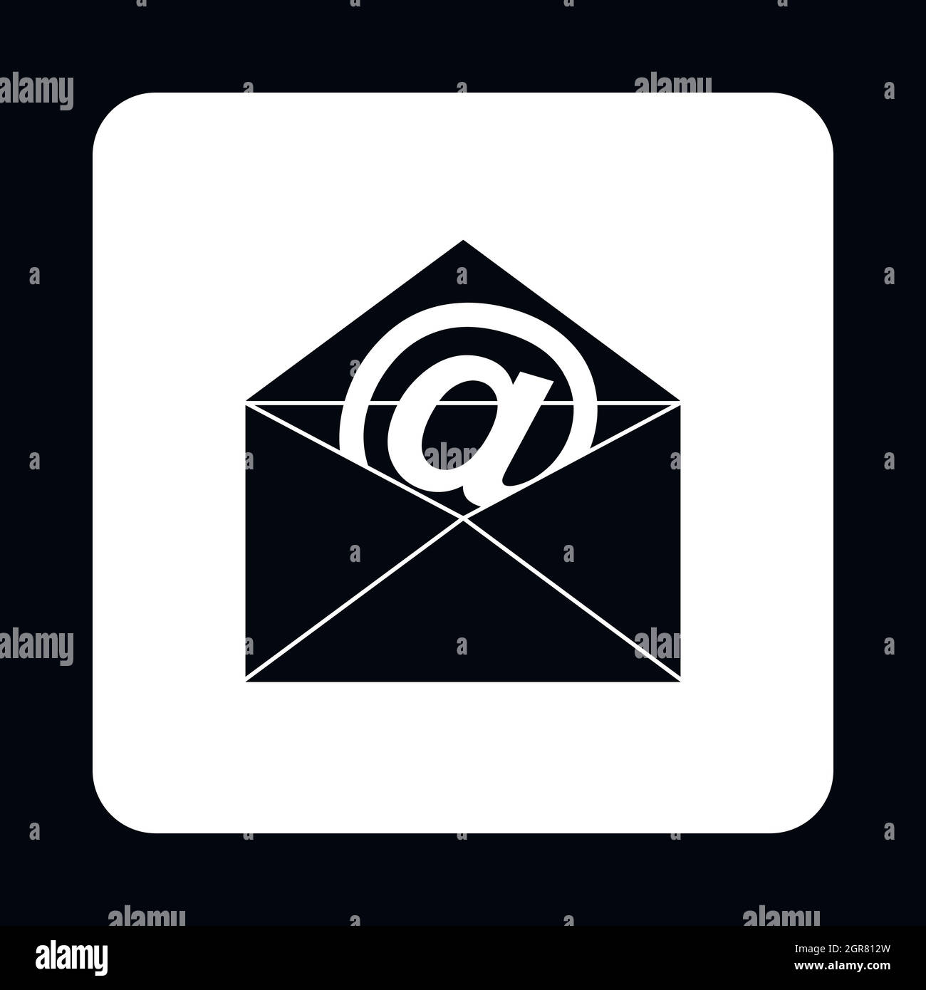 E-mail icon, simple style Stock Vector Image & Art - Alamy