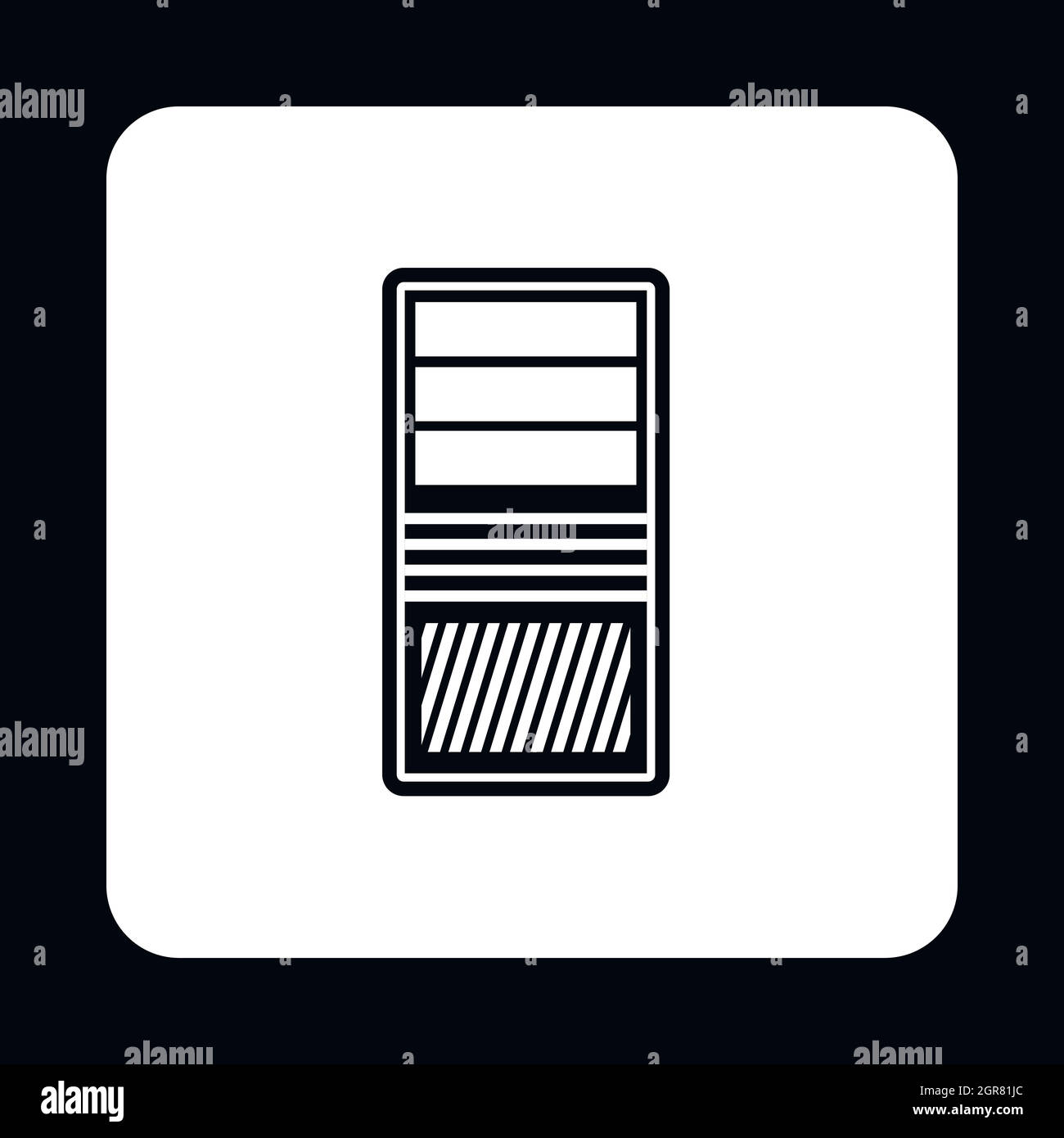 Computer system icon hi-res stock photography and images - Alamy