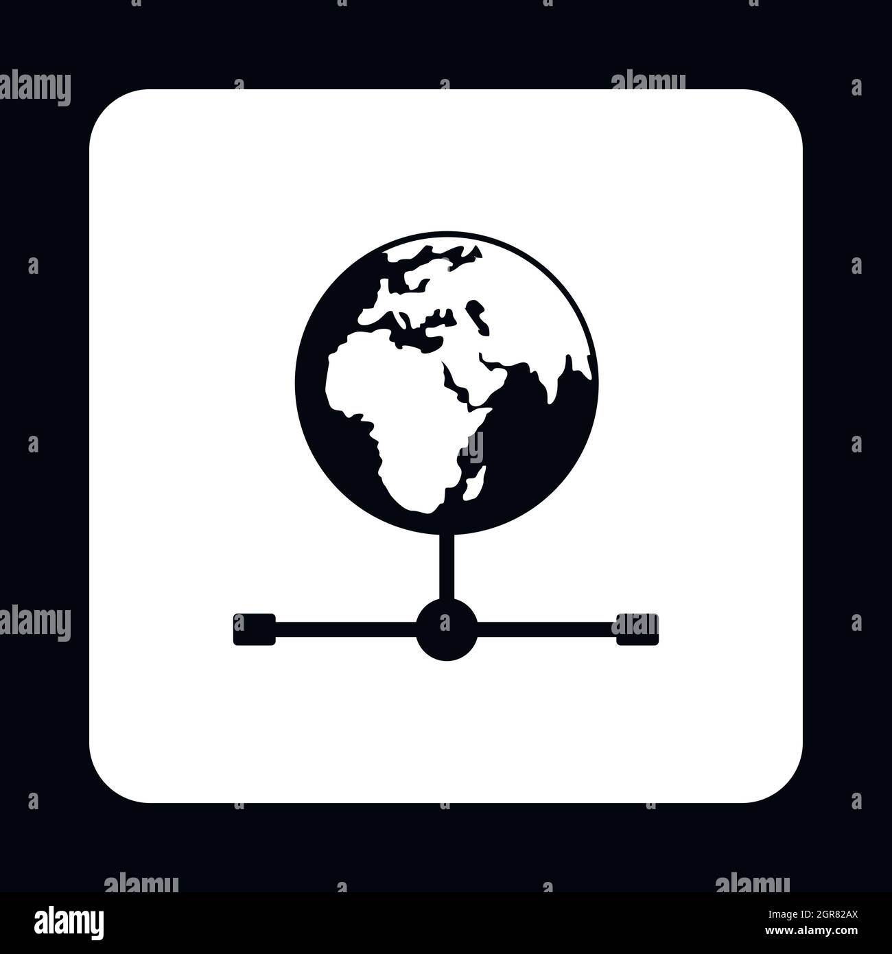 Symbol globe Stock Vector Images - Alamy