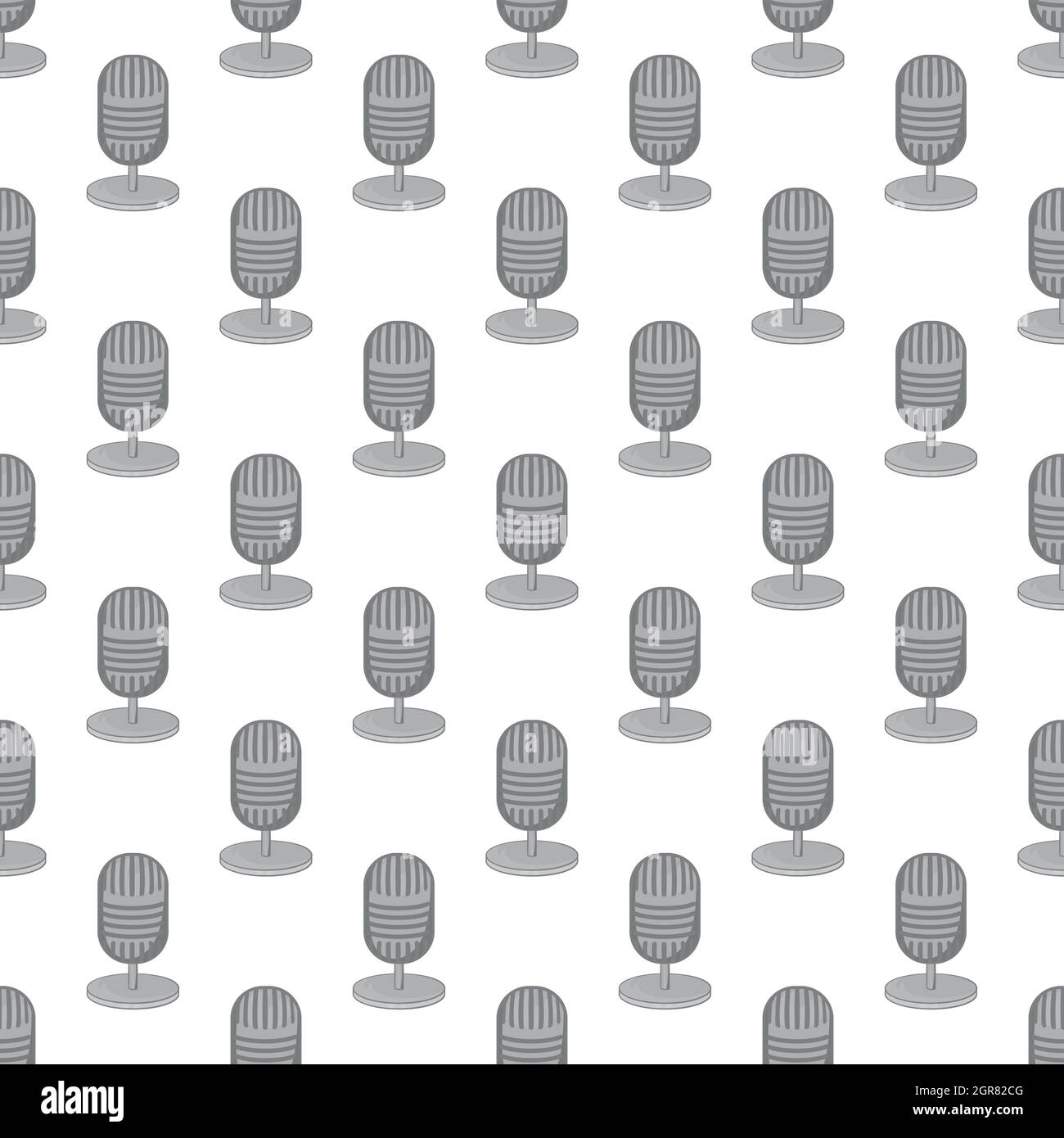 Microphone seamless pattern Stock Vector Image & Art - Alamy
