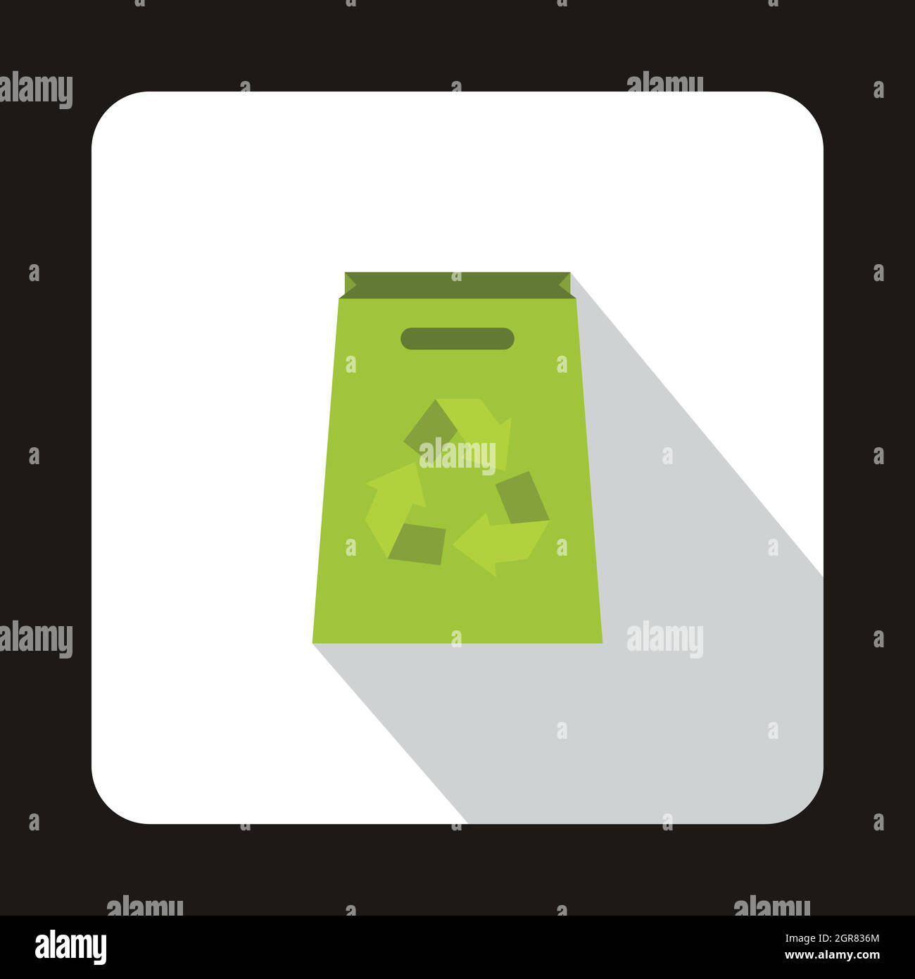 Concept environment recycling arrows Stock Vector Images - Alamy