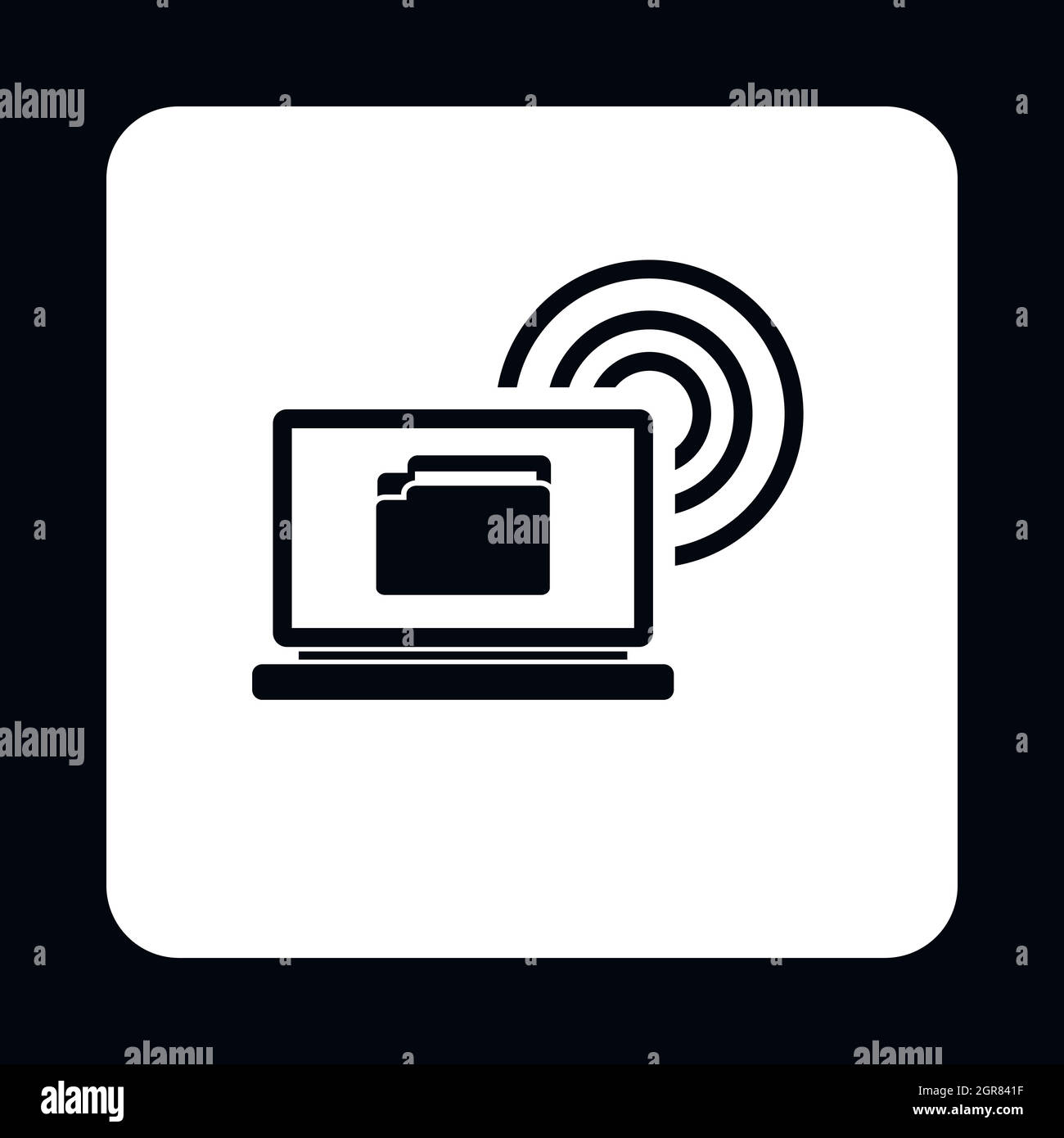 Distribution of files over internet icon Stock Vector Image & Art - Alamy