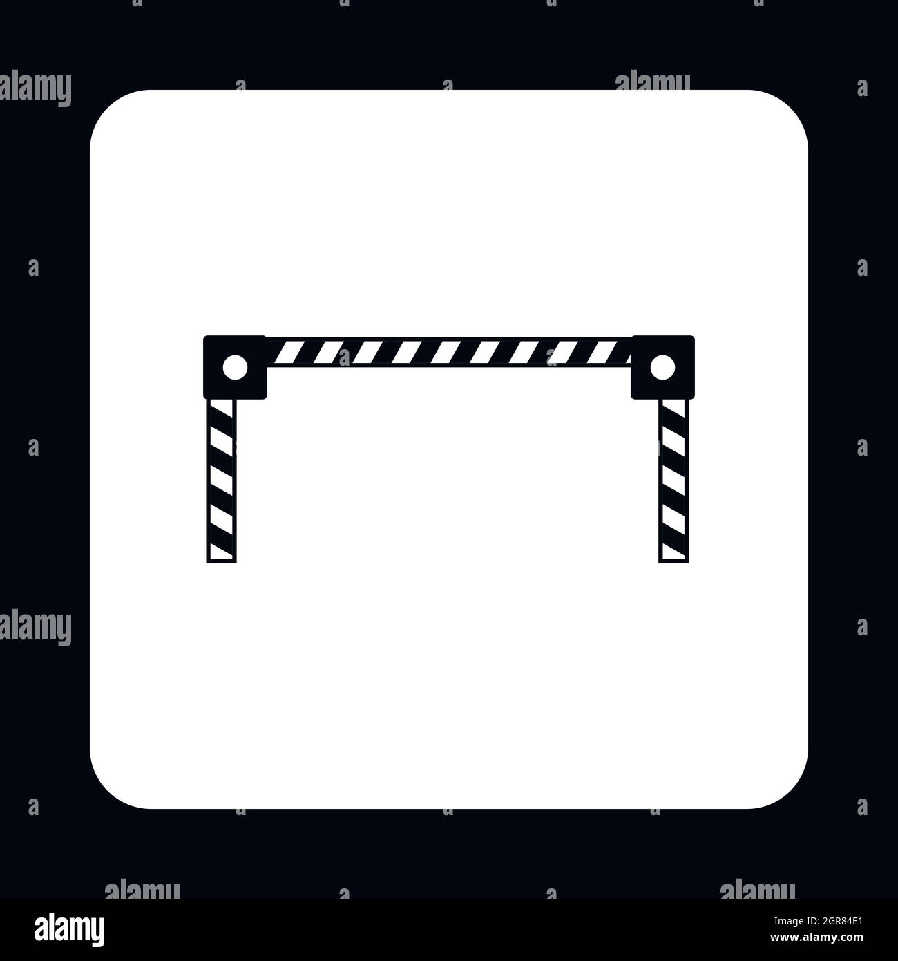Car barrier icon, simple style Stock Vector Image & Art - Alamy