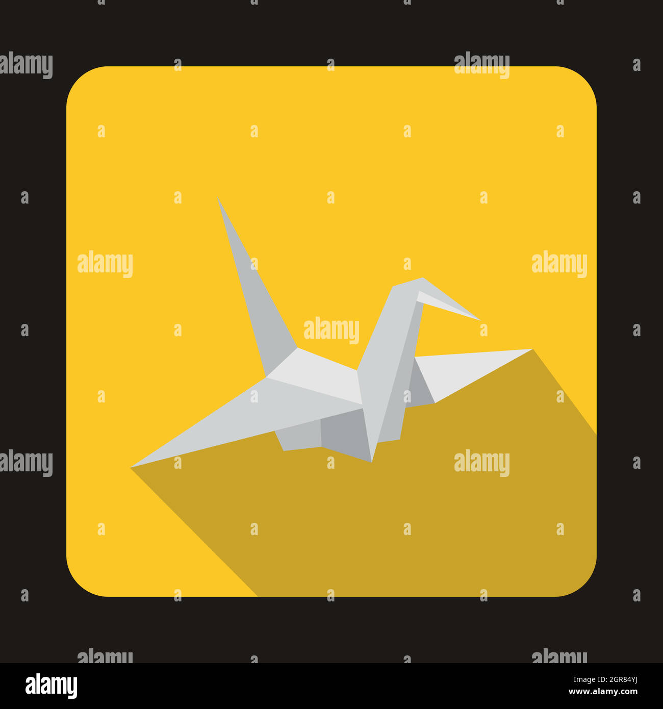Paper origami dove peace Stock Vector Images - Alamy
