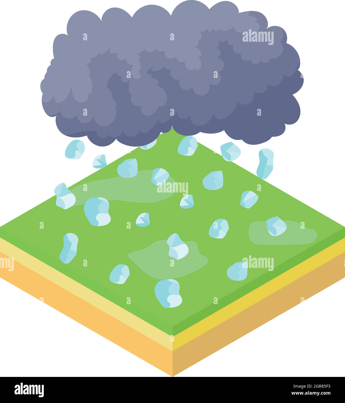 Cloud rain weather cartoon Stock Vector Images - Alamy