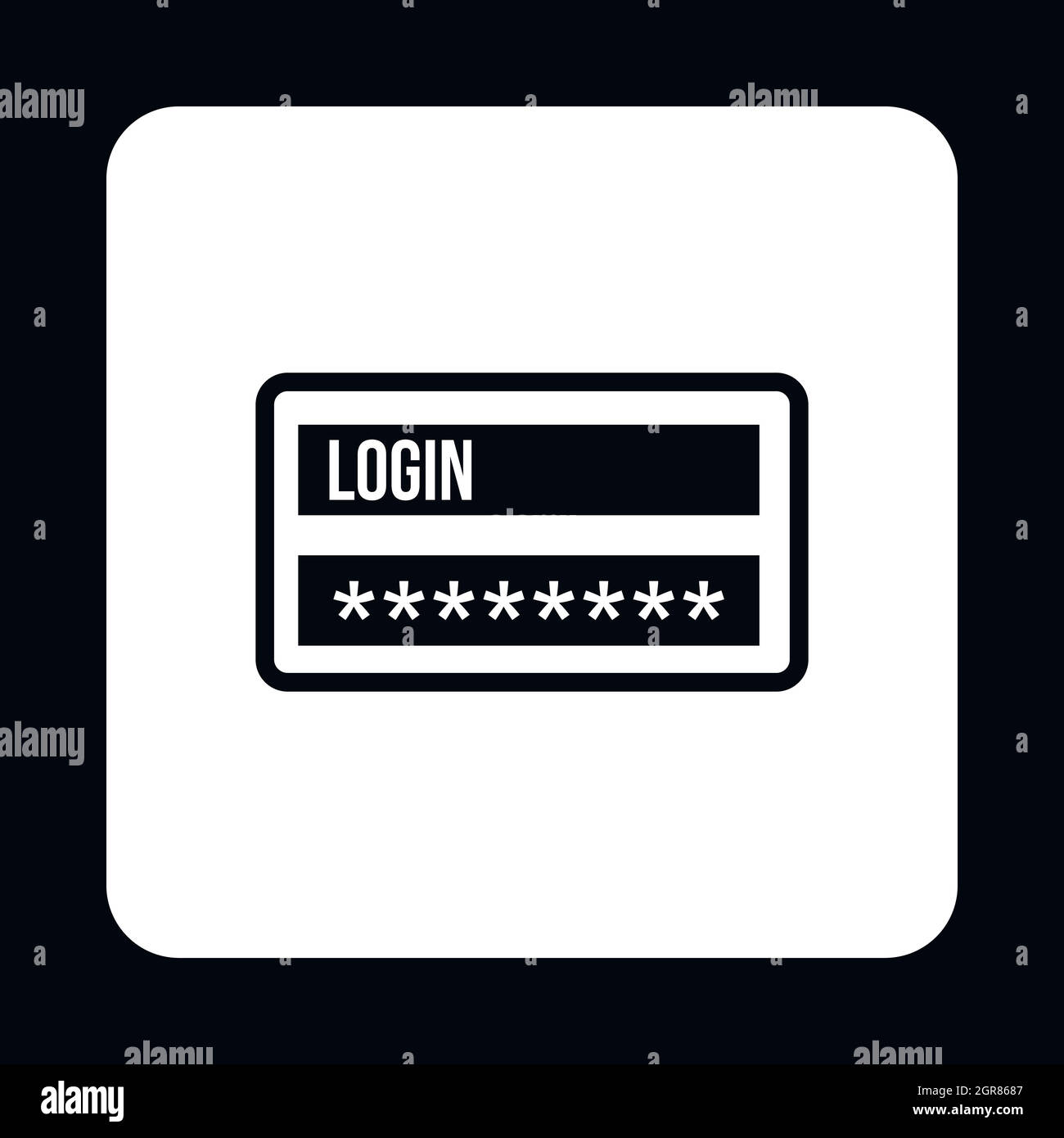 Password Stock Vector Images - Alamy