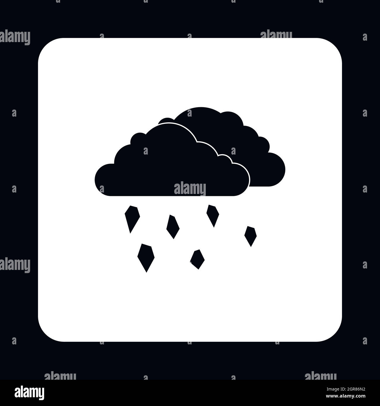 Hail drawing Stock Vector Images - Alamy