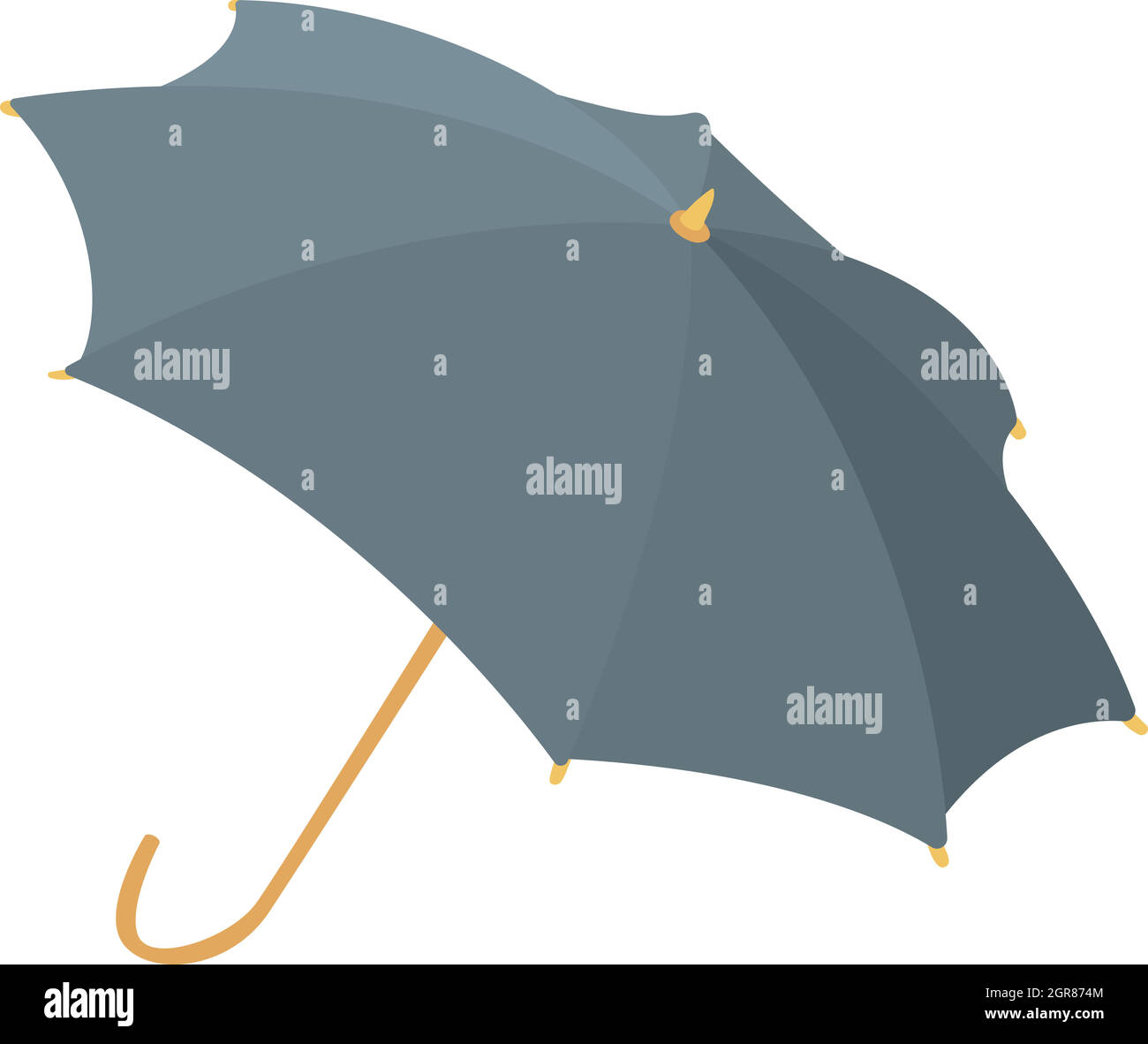 Cartoon parasol Stock Vector Images - Alamy
