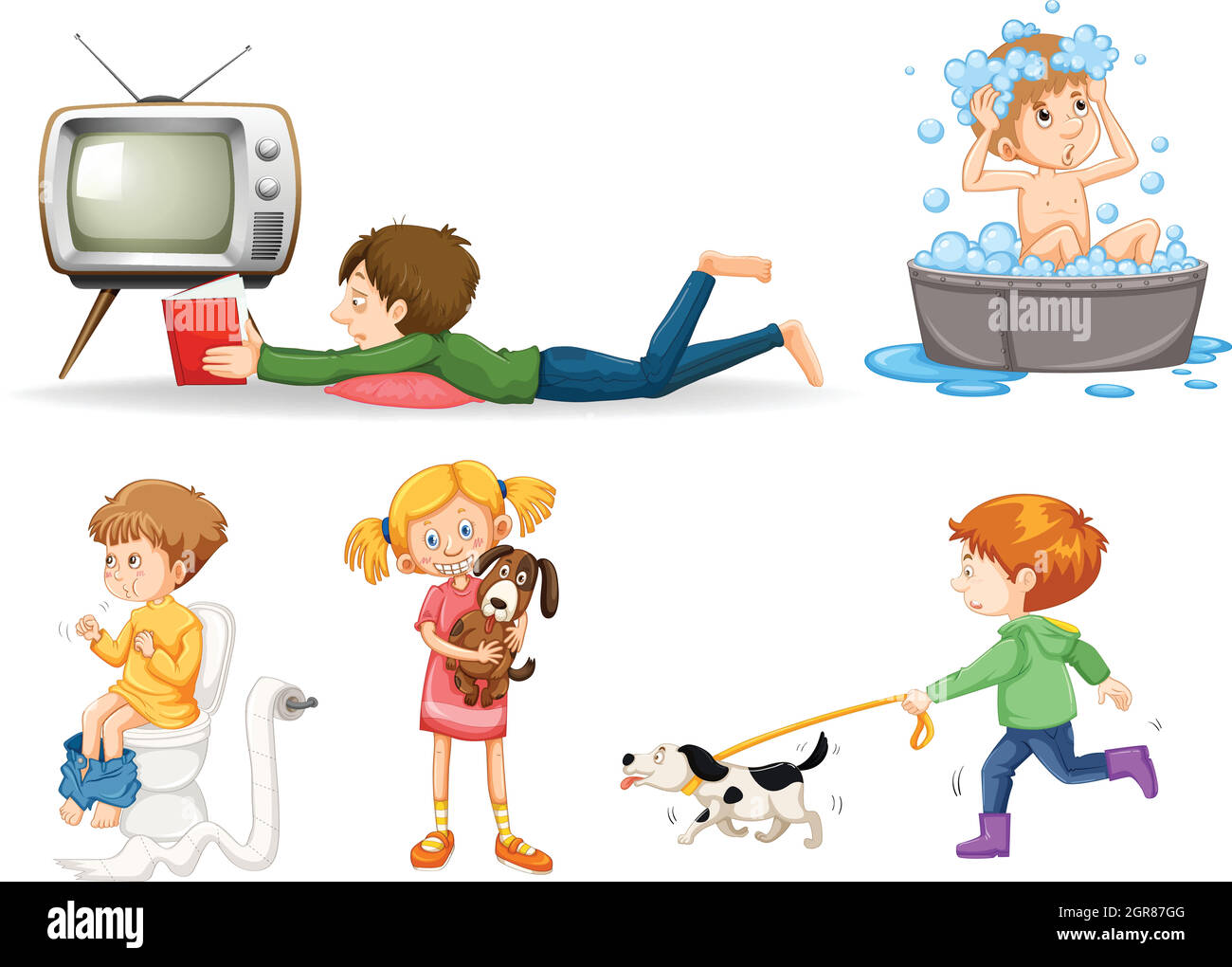 Training activities Stock Vector Images - Alamy