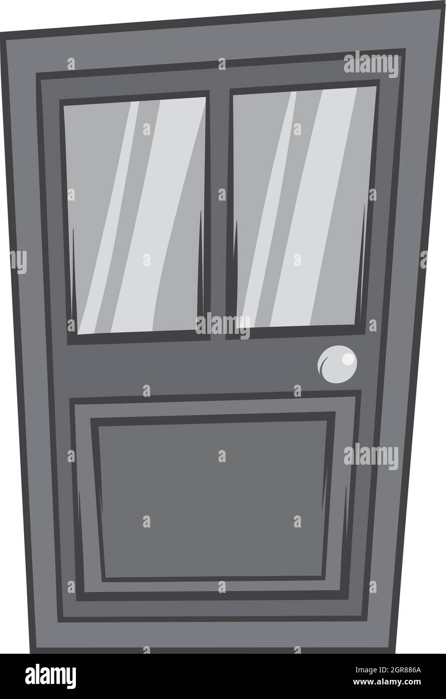 Interior door icon, black monochrome style Stock Vector Image & Art - Alamy