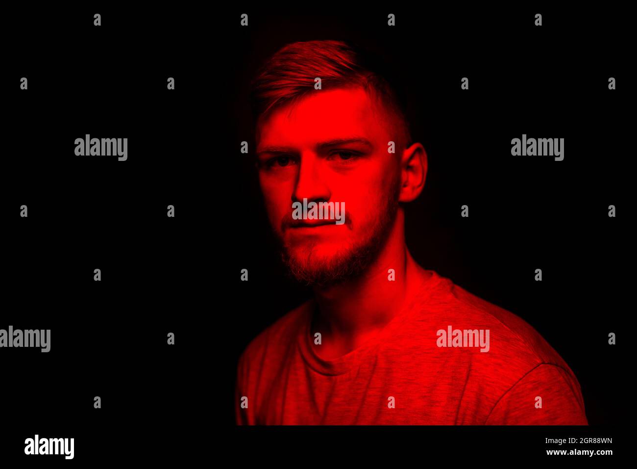 Man face close up model night club hi-res stock photography and images ...