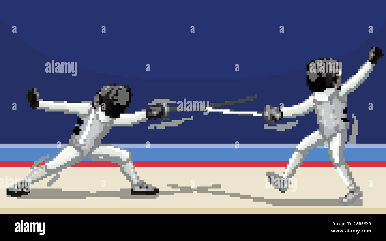 Landscape and fencing Stock Vector Images - Alamy