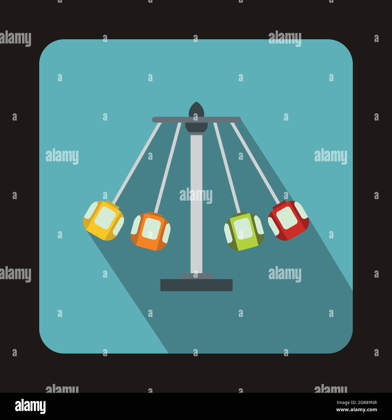 Chain fair swing ride hi-res stock photography and images - Alamy