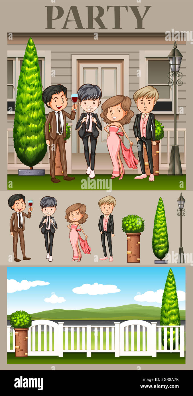 House friend of the people Stock Vector Images - Alamy