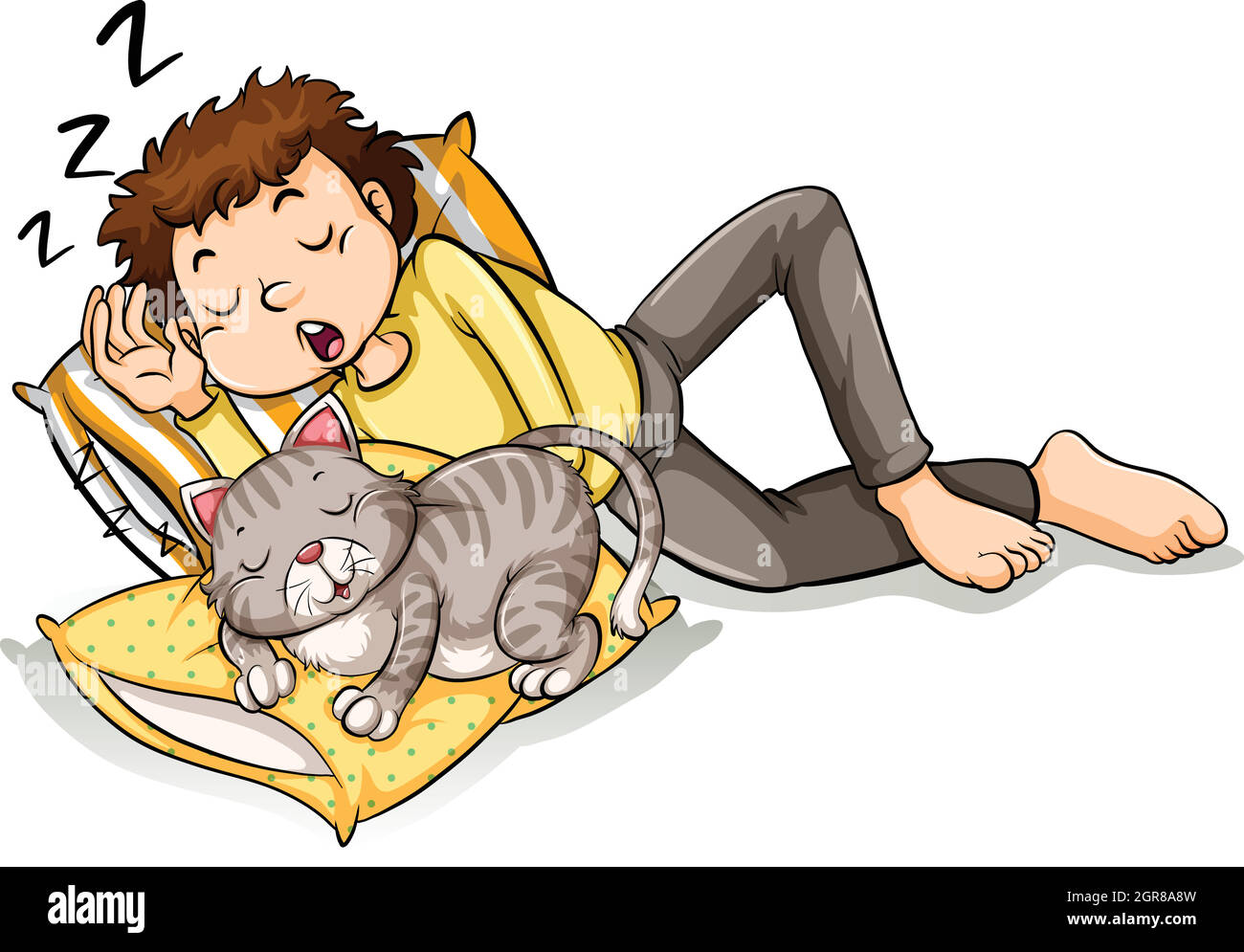 Pet cat Stock Vector Images - Alamy