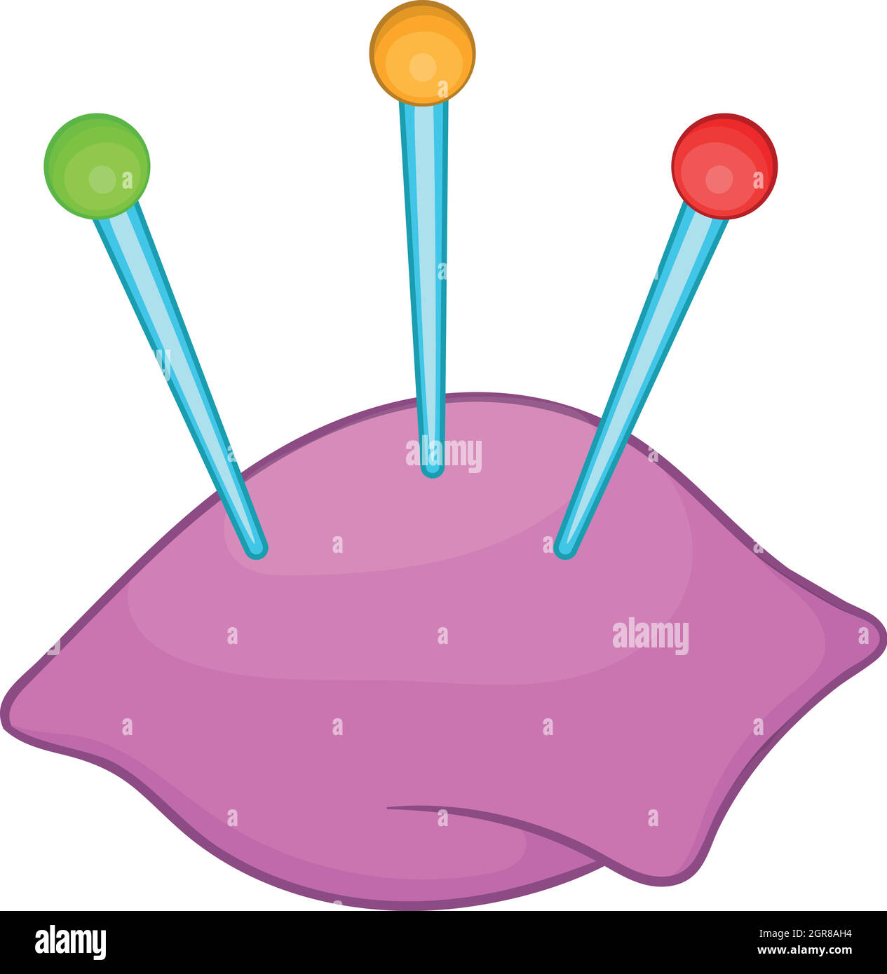 Cartoon pins hi-res stock photography and images - Alamy