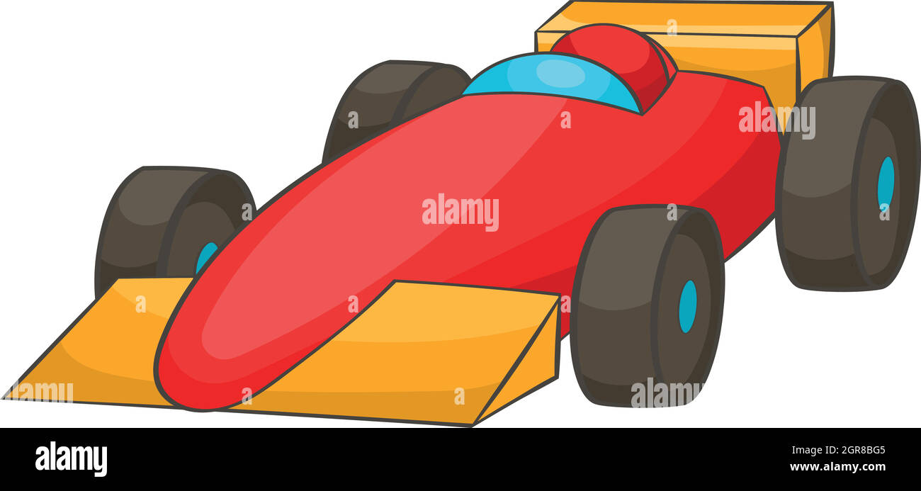 Race car icon, cartoon style Stock Vector Image & Art - Alamy