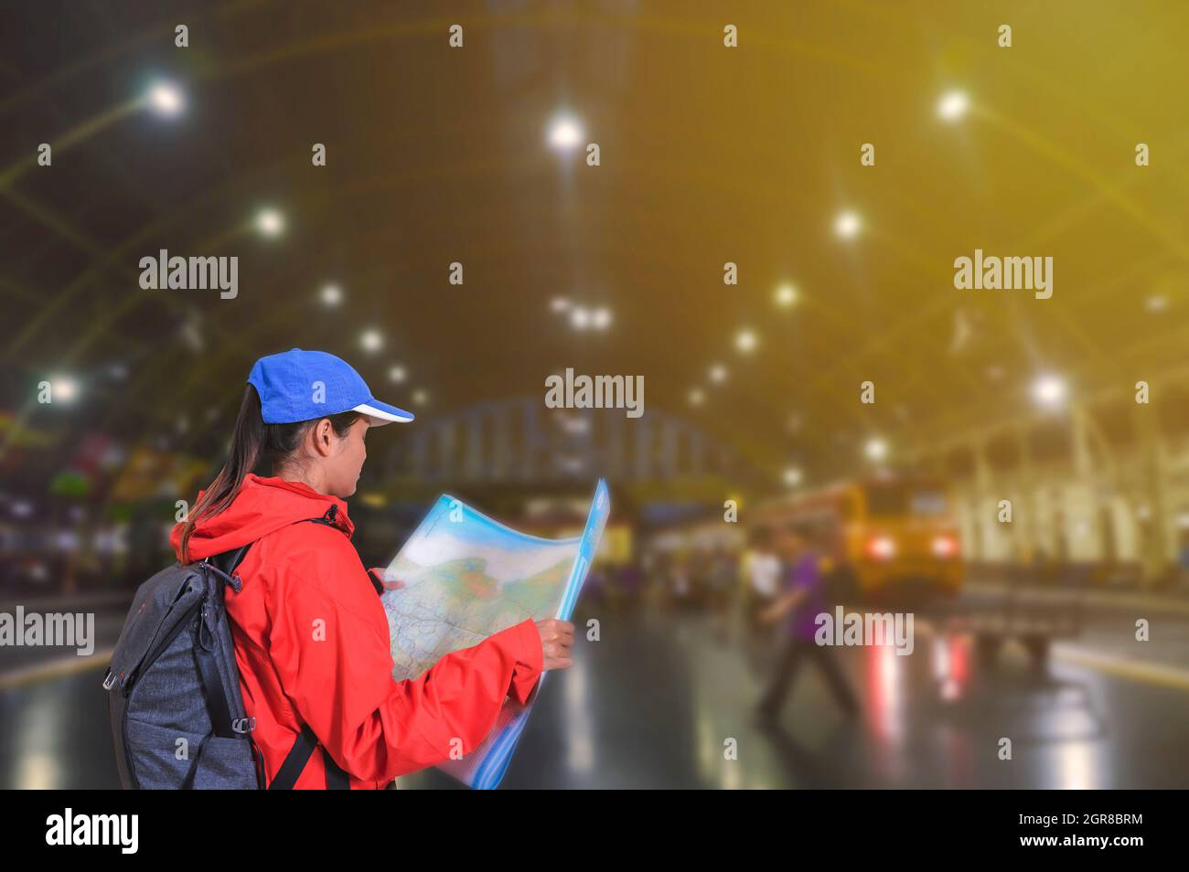 Map reading night hi-res stock photography and images - Alamy