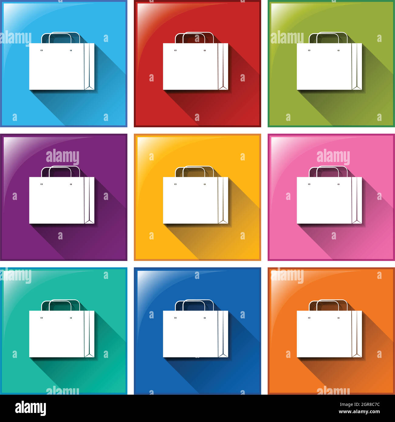 Shopping squares hi-res stock photography and images - Alamy