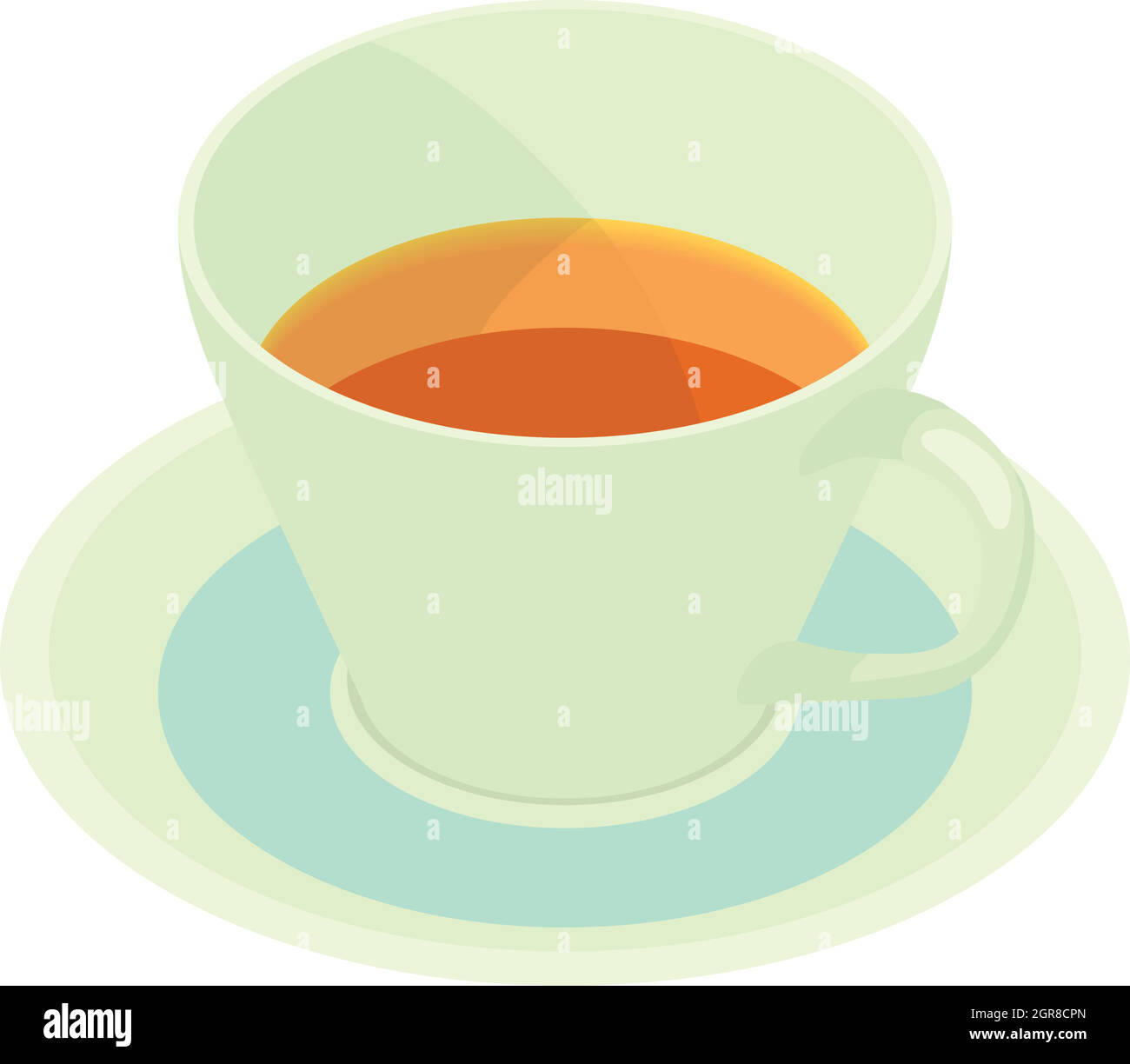 Cartoon tea cup hi-res stock photography and images - Alamy
