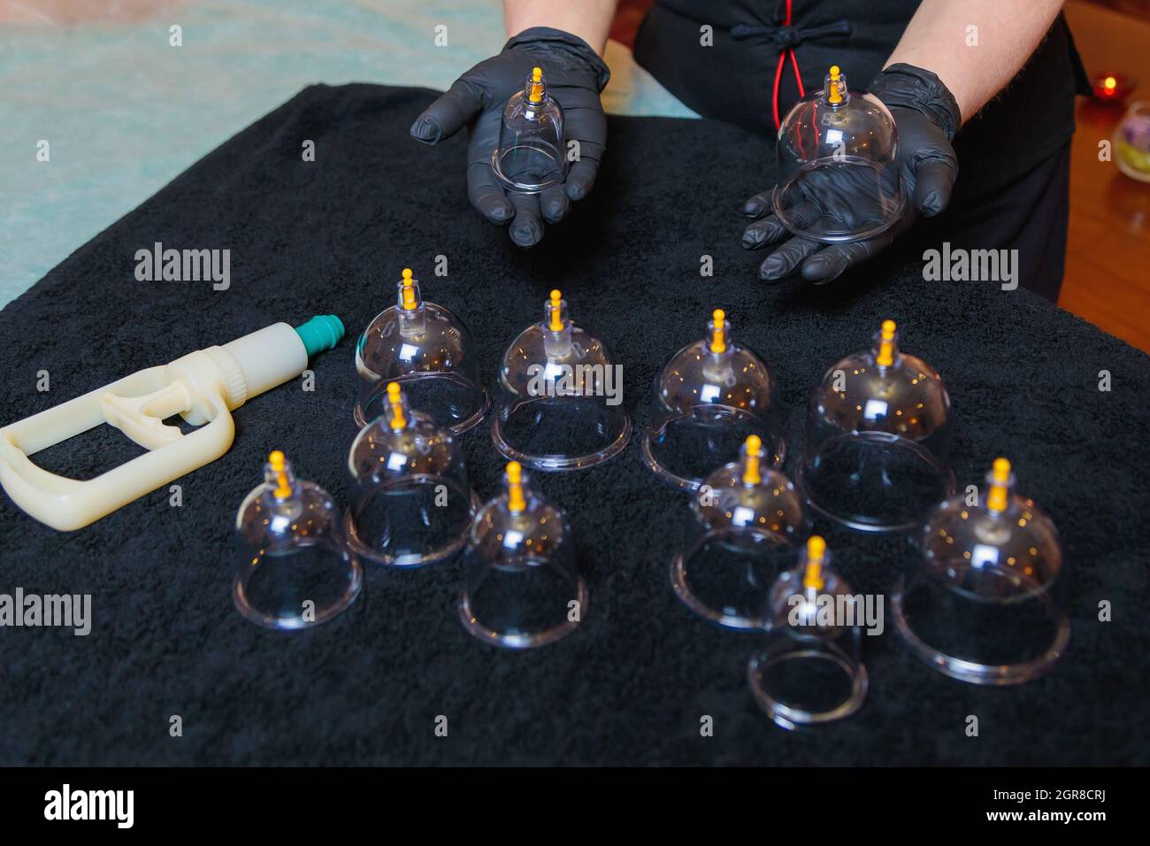Hijama treatment hi-res stock photography and images - Alamy