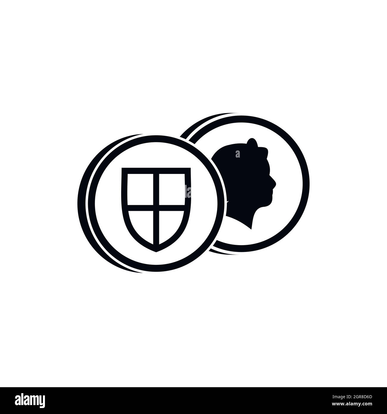 Coins of UK icon, simple style Stock Vector Image & Art - Alamy