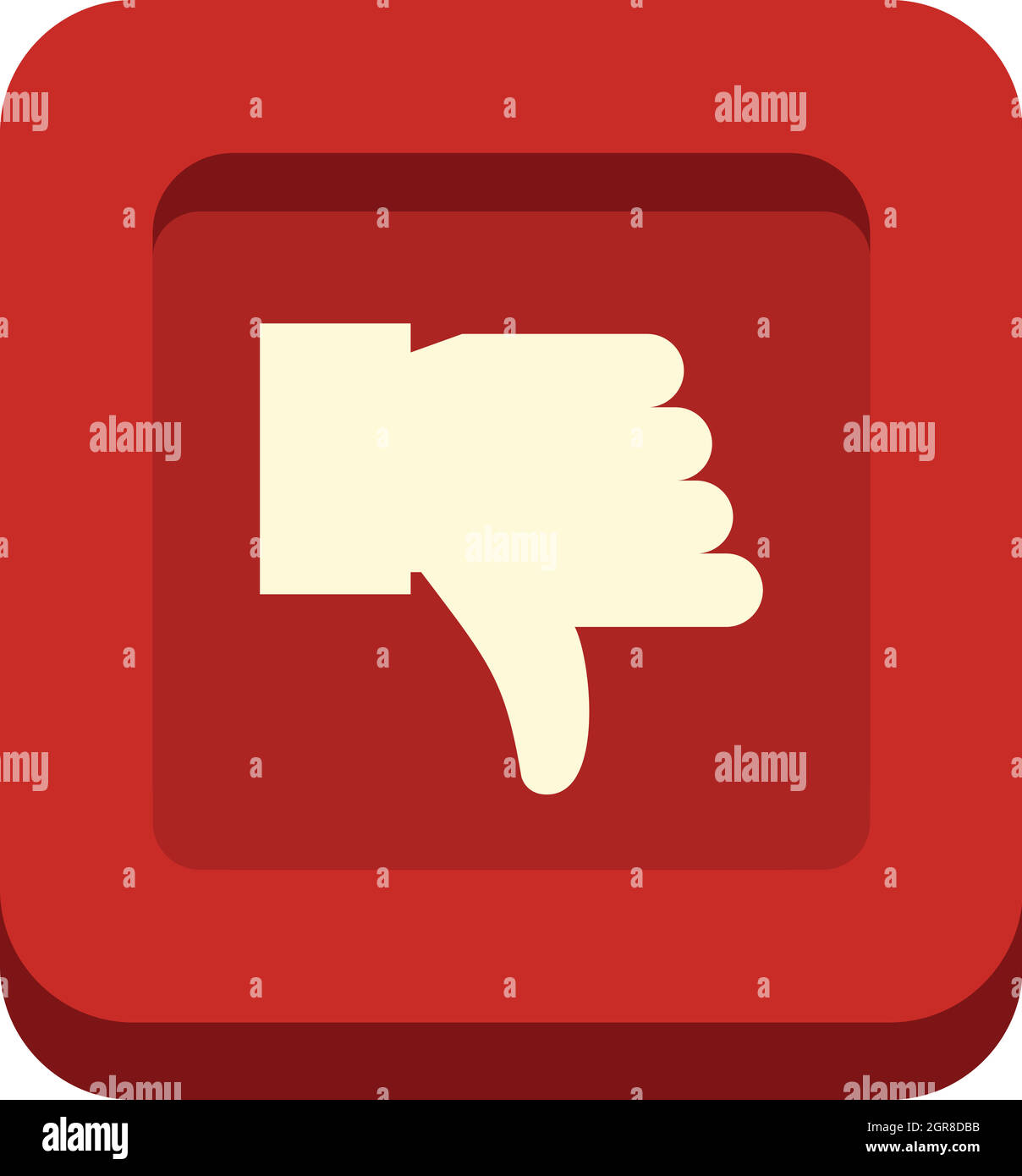 Hand down Stock Vector Images - Alamy