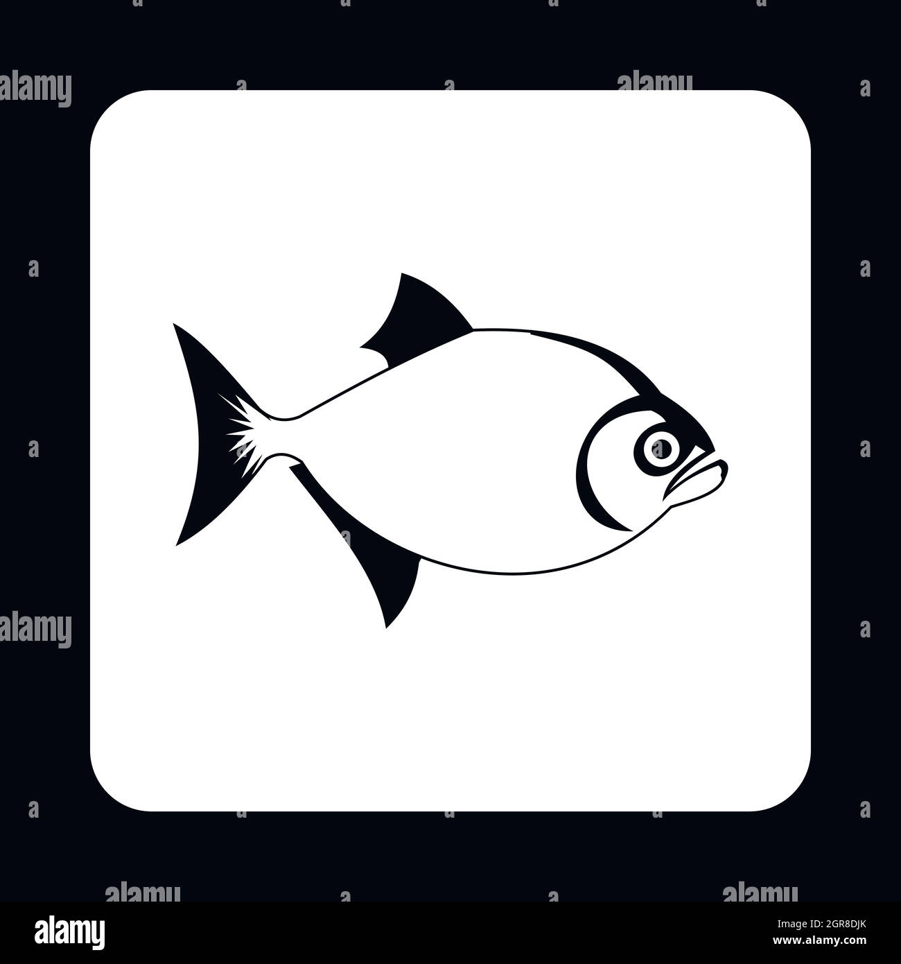 Vampire fish icon, simple style Stock Vector Image & Art - Alamy