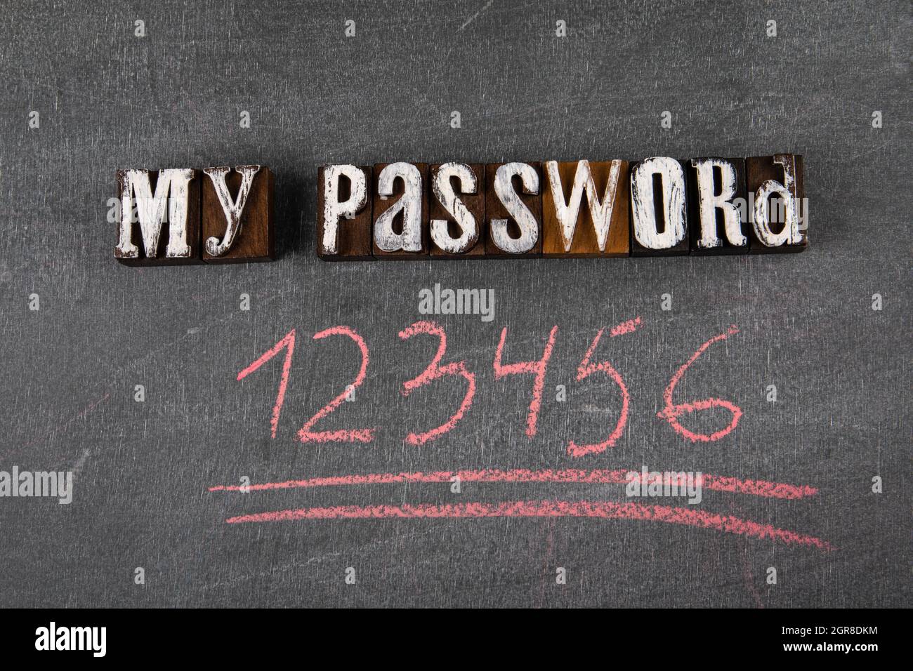 My Password concept. Data security and the Internet Stock Photo - Alamy