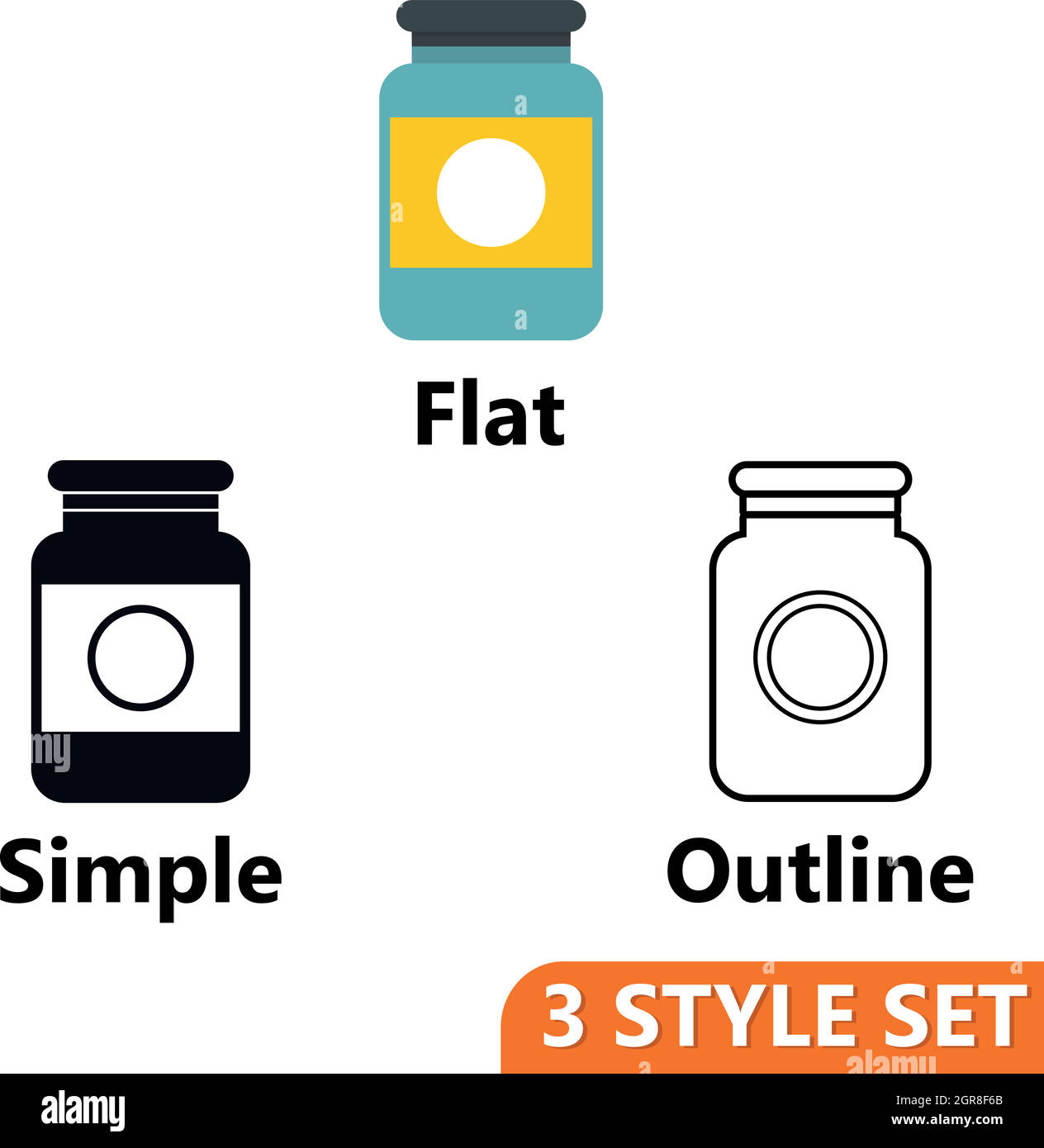 Treatment solution for animals icons set Stock Vector Image & Art - Alamy