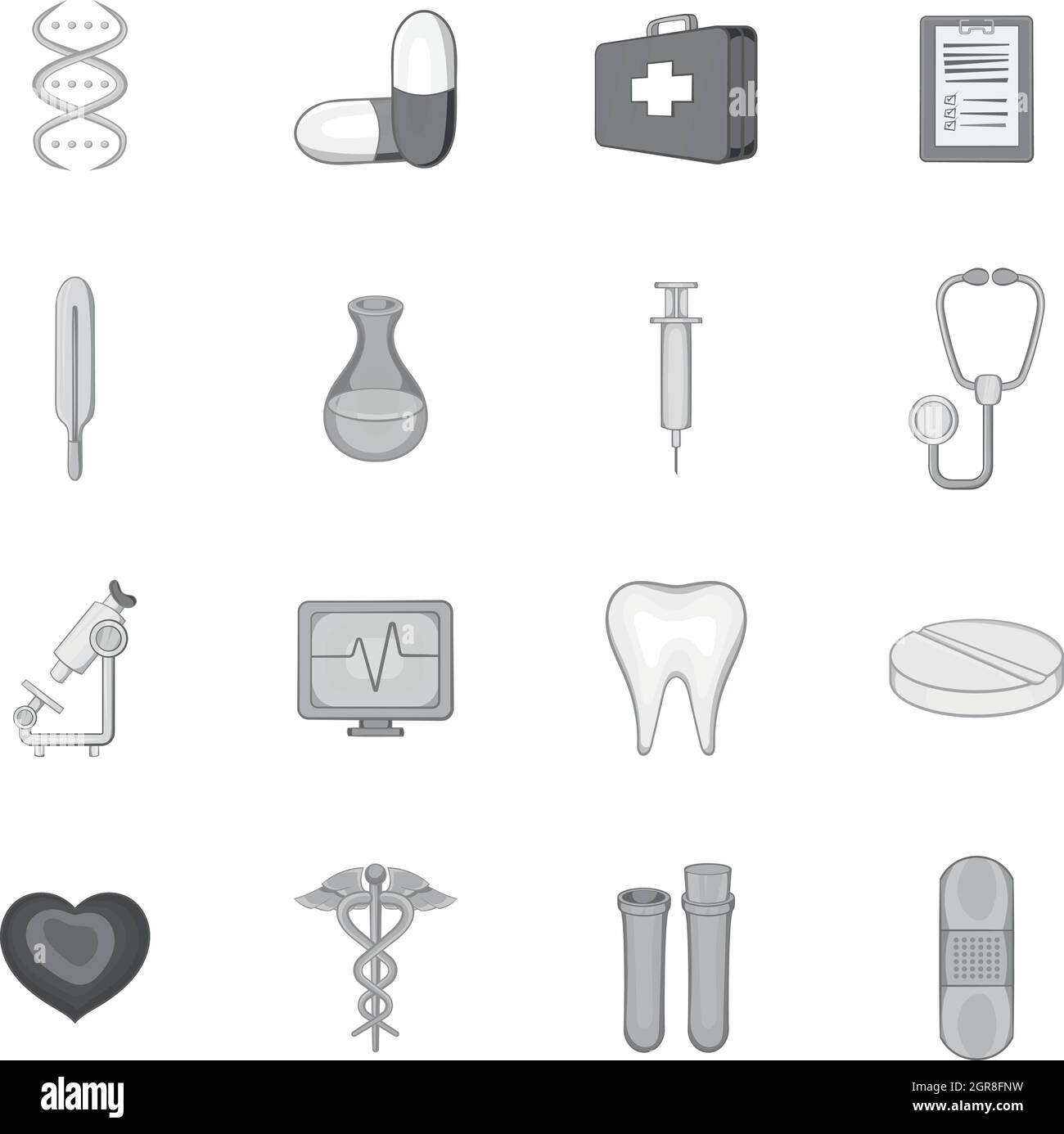 Medicine icons hi-res stock photography and images - Alamy