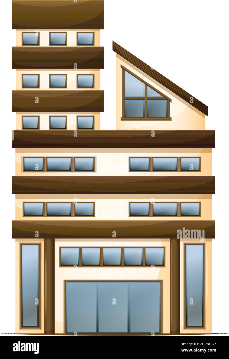 A multi-story building Stock Vector Image & Art - Alamy