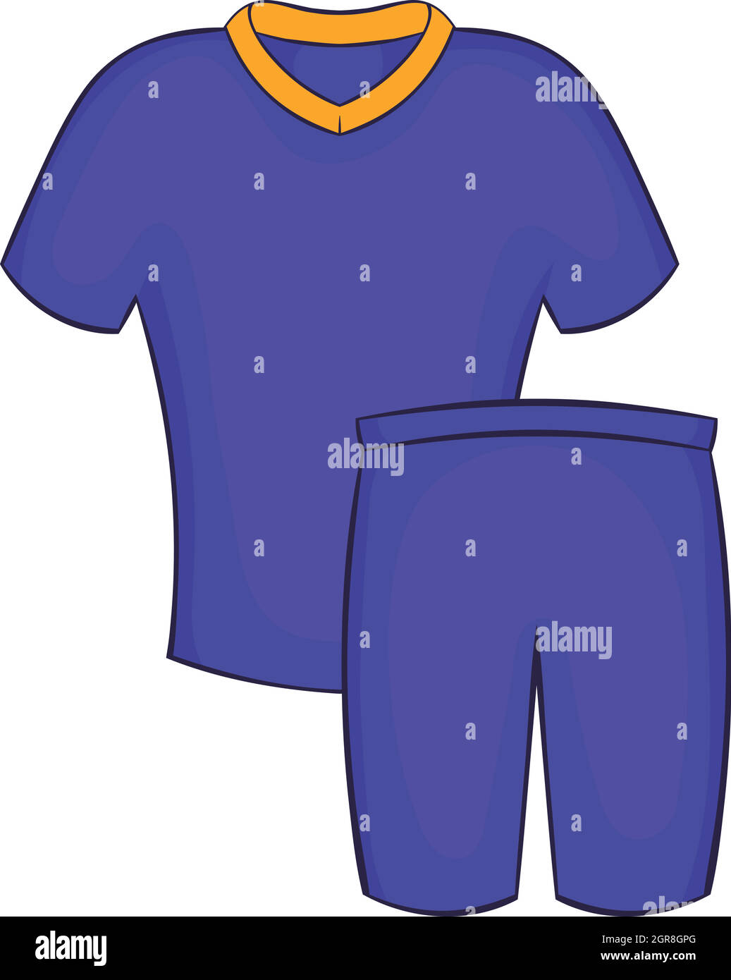Football uniforms icon, cartoon style Stock Vector Image & Art - Alamy