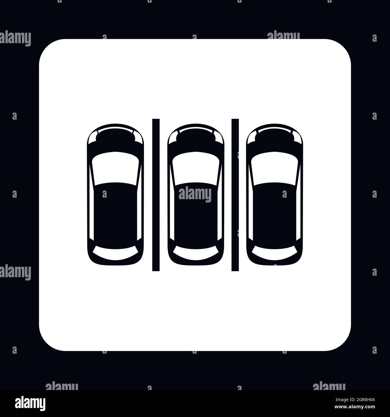 Parking Icon Simple Style Stock Vector Image And Art Alamy