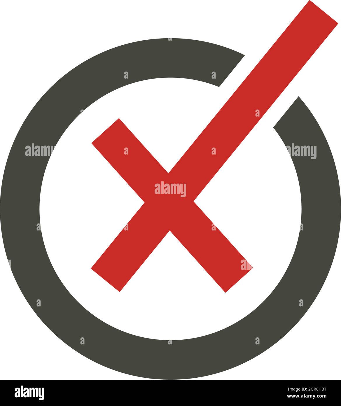 Circle and cross hi-res stock photography and images - Alamy