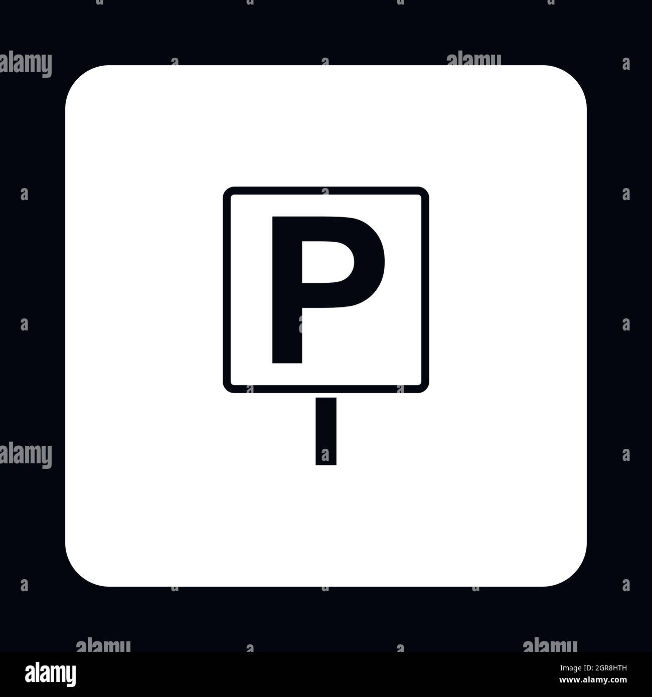 Empty parking garage Stock Vector Images - Alamy