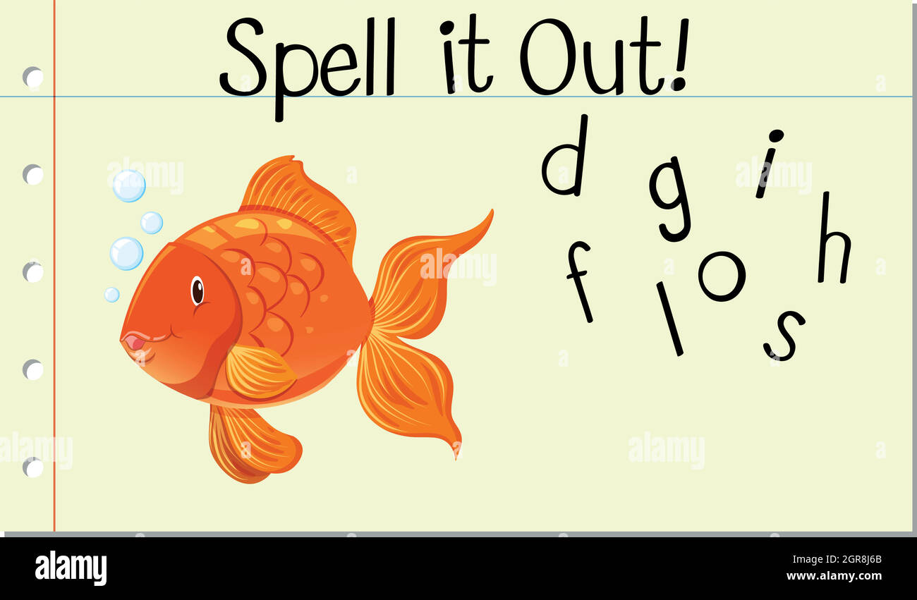 Spelling out letters Stock Vector Images - Alamy