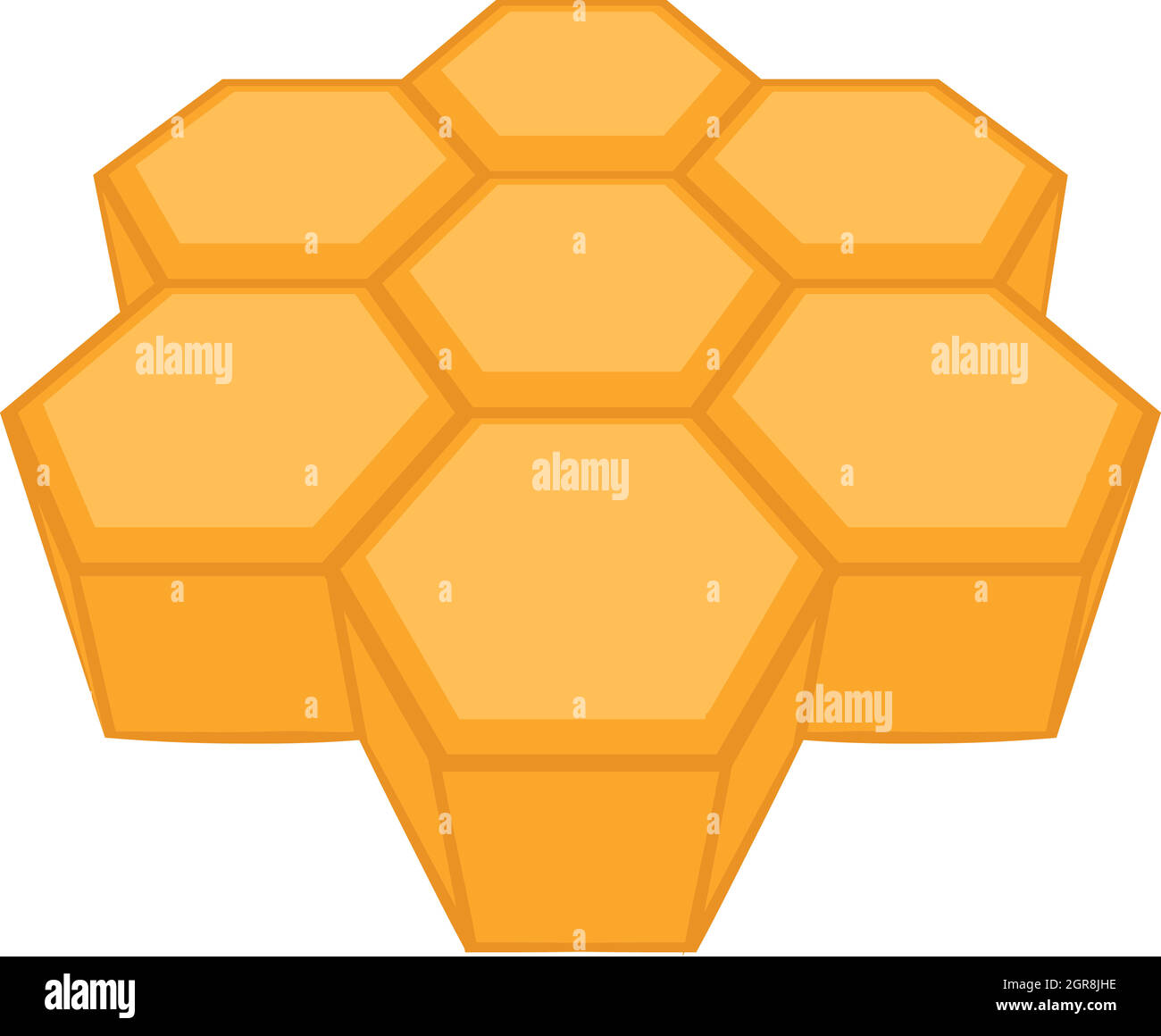 Honeycomb icon, cartoon style Stock Vector Image & Art - Alamy