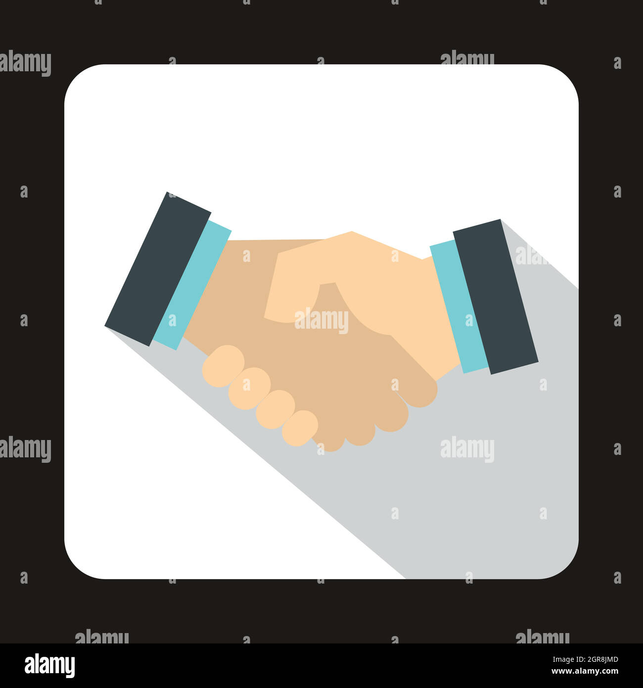 Handshake icon hi-res stock photography and images - Alamy