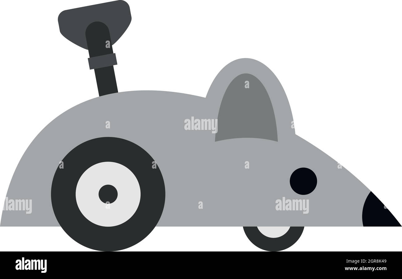 Clockwork mouse icon, flat style Stock Vector Image & Art - Alamy