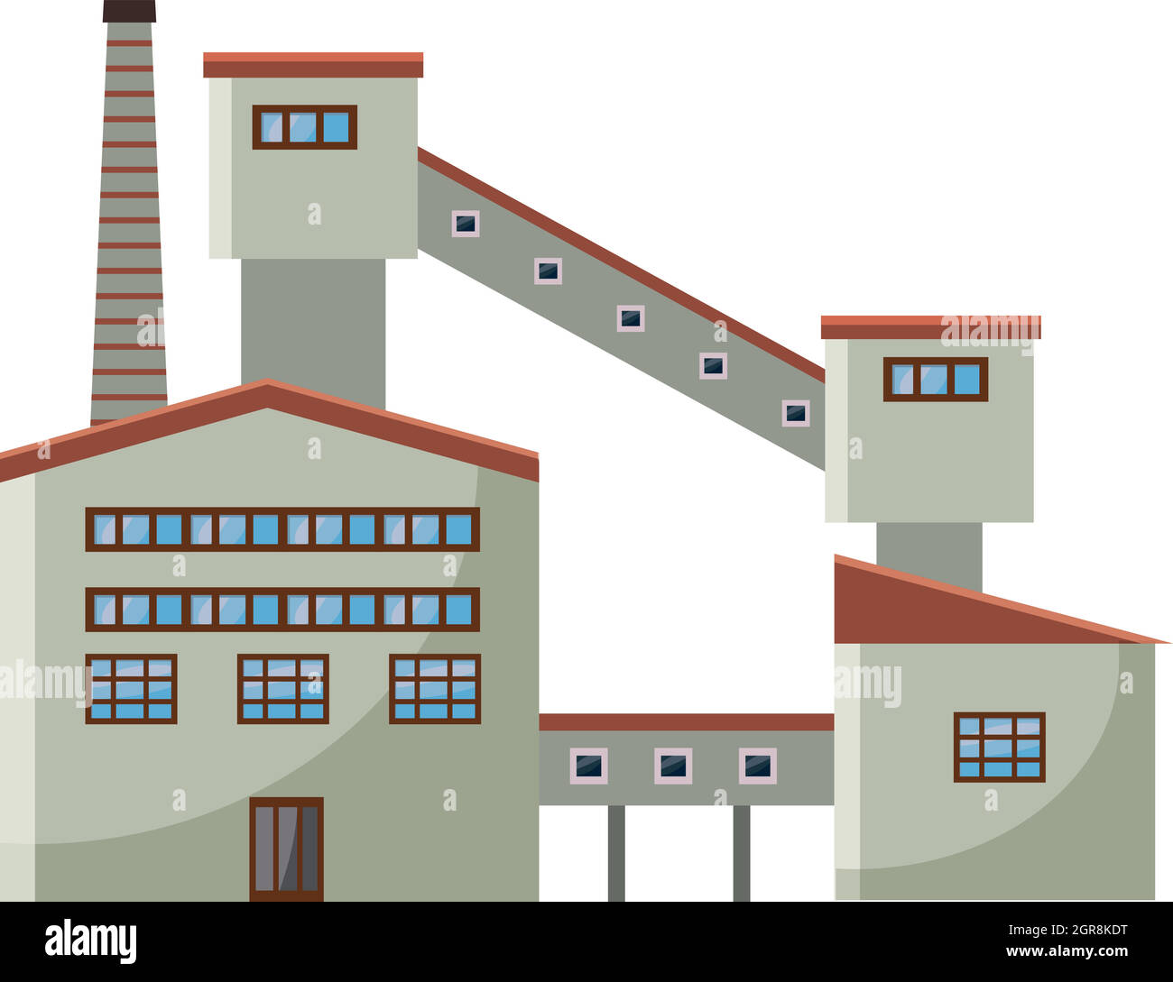 Building site waste Stock Vector Images - Alamy