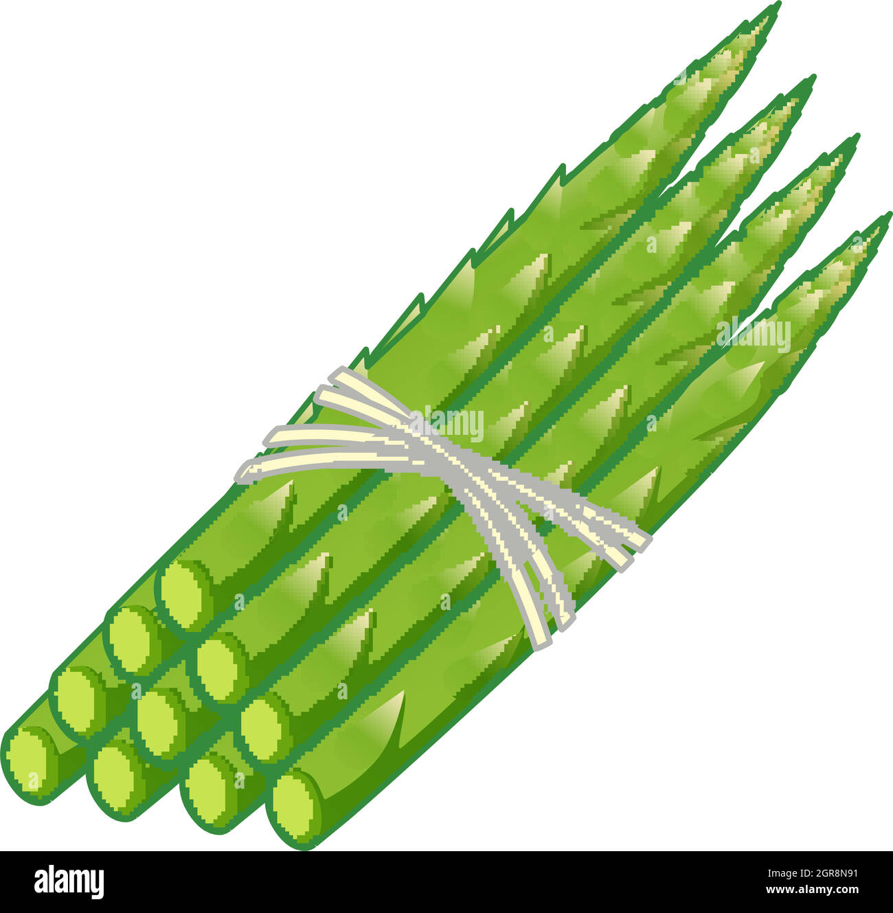 One Asparagus Drawing