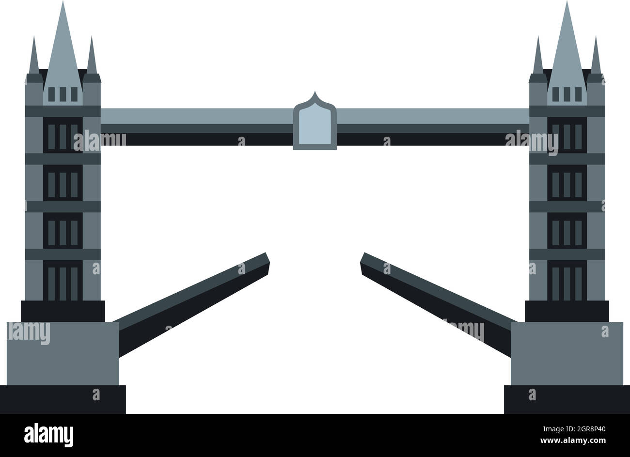 Tower bridge vector hi-res stock photography and images - Alamy