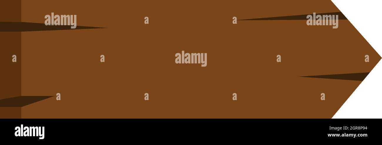 Thick arrow icon, flat style Stock Vector Image & Art - Alamy